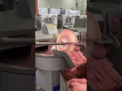 80l automatic commercial bowl cutter and chopper for meat vegetables and sausage making