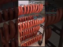 10kw industrial automatic sausage production line for natural collagen casings