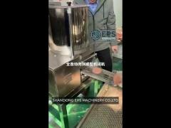 automated chicken nugget processing line for chicken fish and plant based nuggets