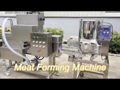 high speed meat former patty forming machine for meat and plant based burgers