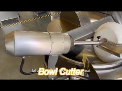 high speed stainless steel bowl cutter machine commercial meat and vegetable chopper