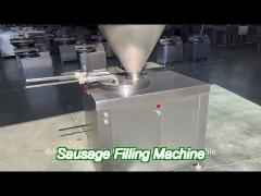 Automatic Sausage Making Machine For Forming And Stuffing High Productivity