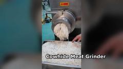 Cowhide meat grinder