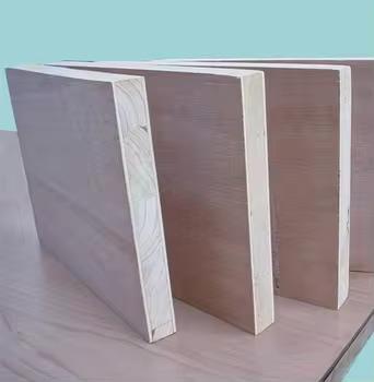 Quality E0 Grade Melamine Blockboard Veneer Sheets Solid Wood Board for Kitchen Door Use for sale