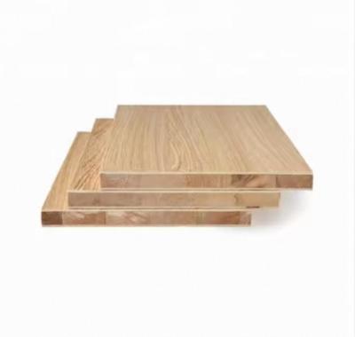 China 1220mmx2440mm Commercial Solid Core Veneer Faced Blockboard for Kitchen Application for sale
