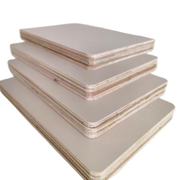 Quality Best Quality 18mm Poplar Core Melamine Laminate Veneer Plywood 4x8 1220x2440mm Waterproof E0 Eco-friendly for Kitchen Villa for sale