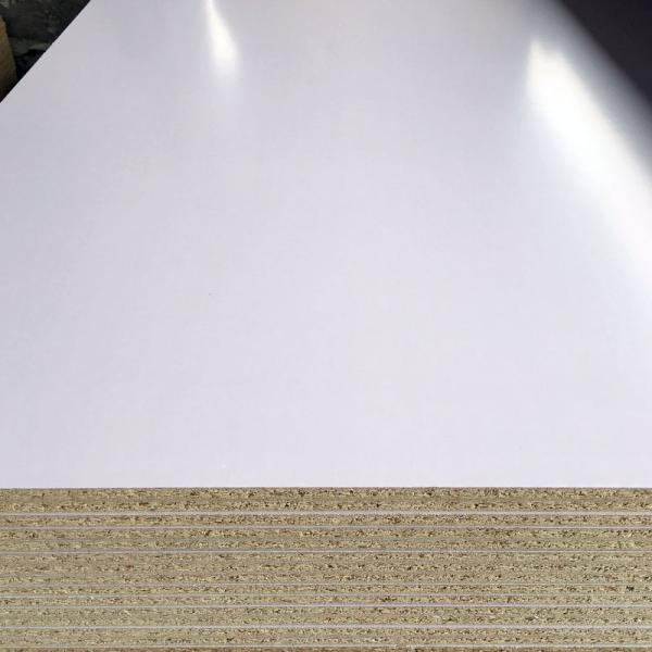 Quality Factory Wholesale Furniture Grade 18mm Melamine Faced Particle Chipboard Sheets Flakeboard Kitchen Cabinets Bedroom Bathroom for sale