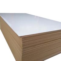 Quality High Quality 18mm 16mm Melamine MDF Board 2440*1220 Glossy Wood Veneer for for sale