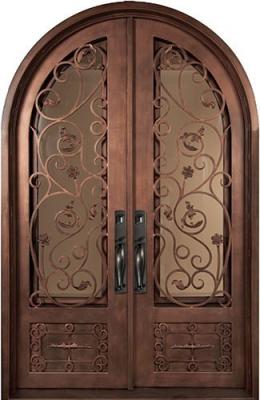 China HOT SALE Wrought Iron Entry Door for sale
