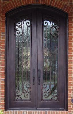 China Wrought Iron Door for sale