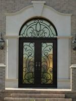 China Wrought Iron Door for sale