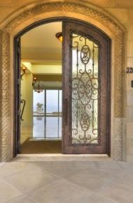 China wrought iron doors for sale