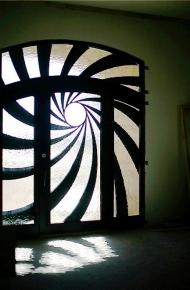 China wrought iron doors for sale