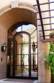 China wrought iron doors for sale