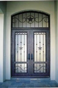 China wrought iron doors for sale