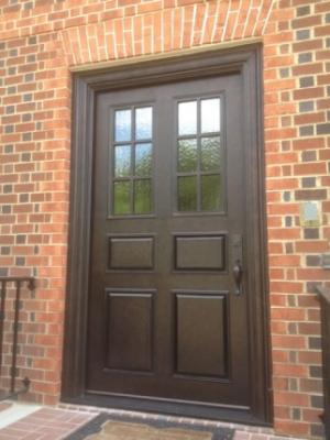 China customized iron doors for sale