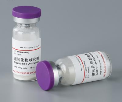 China Beauty raw material superoxide dismutase sod enzyme light blue powder 10000u/mg for sale