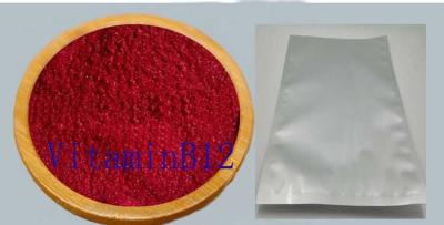 China Medicial grade vitamin B12 cyanocobalamin purity over 99% 2grams sample for sale