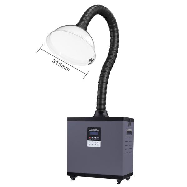 Quality Black Beauty Salon Fume Extractor FES200 Laser Smoke Purifier For Moxibustion for sale