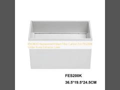 KNOKOO Vervangend hoofdfilter Carbon voor FES200K Solder Smoke Extractor Laser