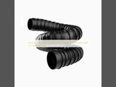 50mm / 70mm Fume Extractor Tube Customized With Connection Ports