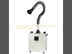 KNOKOO 煙抽出機 溶接 350W 430 M3/H 激光彫刻機のための強い吸着