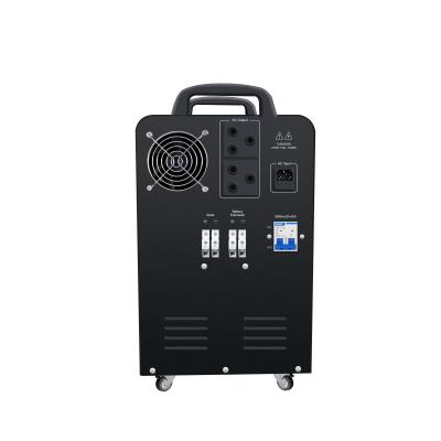 China 12VDC Off Grid Solar Inverter With Battery 300W-2000W Solar Power Storage Station for sale