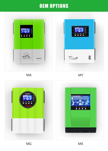CE 36V 48V 60v MPPT Charge Controller 30A To 100A Lithium Solar Charge Controller