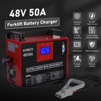 China Forklift Battery Chargers 380V Input Voltage Equalizing Charge with Online Timer and Fully Charging Function for sale