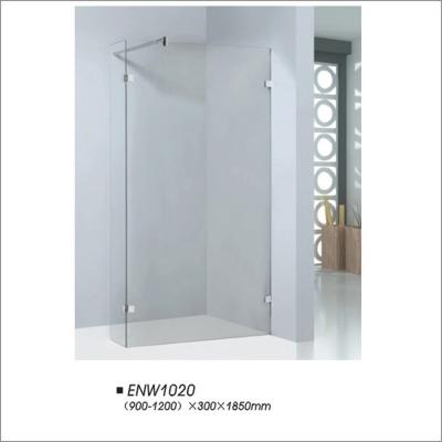 Cina Porte Frameless affidabili della doccia con il chiaro materiale di vetro temperato di 6mm in vendita