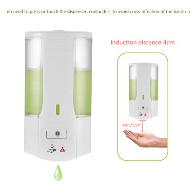 Cina Induzione infrarossa 400mL della mano dell'erogatore automatico fissato al muro del prodotto disinfettante in vendita