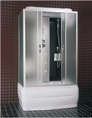 Cina cabina di vetro acida variopinta della doccia del vapore 1Person con il portello scorrevole di vetro in vendita