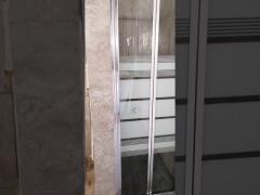 Installazione facile di vetro temperata professionale dello schermo di doccia della porta di piegatura del bagno