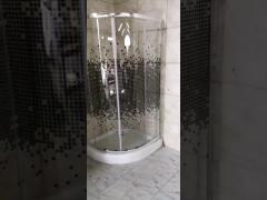 5 mm di rullamento Duschbehälter avec Duschbeutel