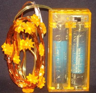 China 3pcs AA batteries battery operated lighted flowers for sale