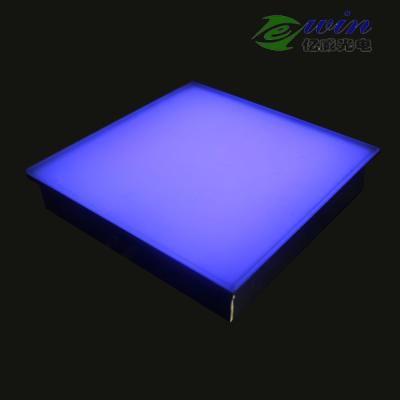China Outdoor decorated brightness solar led glass brick for sale