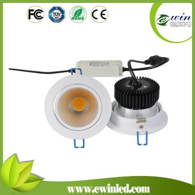 China CE RHOS ERP VO FCC approved 900-1350lm cob downlight led 10w for sale
