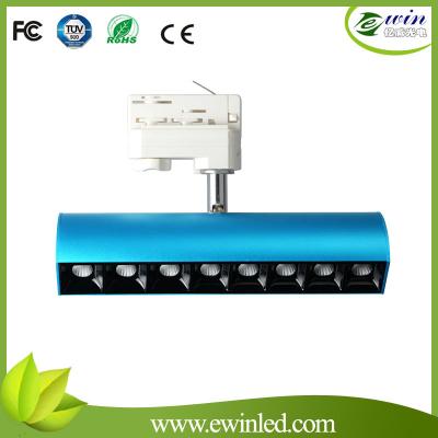 China 4 wire 3 phase Europe standard 20W gallery led track lighting  with CE RoHS Approved for sale