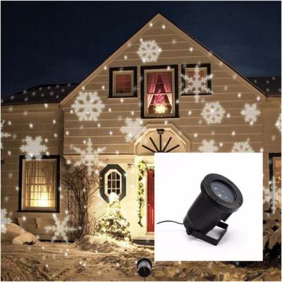 China Holiday Decoration Christmas LED Rotating Projector Lamp 12 Pattern Replaceable Lens AC 85-260V IP65 led laser Lamp for sale