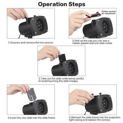 China Top IP65 Waterproof Elf Christmas Lights Red Green Moving Twinkle Outdoor Christmas Laser Lights Projector Decorations F for sale