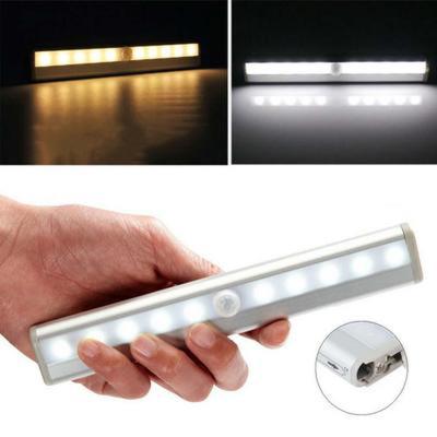 China 10 LED IR Infrared Motion Detector Wireless Sensor Closet Cabinet baby night light for sale