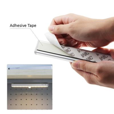 China Glow in dark Rechargable DC5V 10LEDs Motion Sensor Closet Cabinet LED light bar for sale