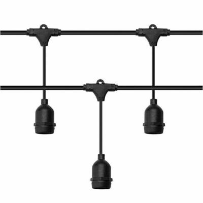China 48FT Outdoor Light String E26 E27 S14 Edison Bulb included Christmas Waterproof Connectable LED String Light for sale