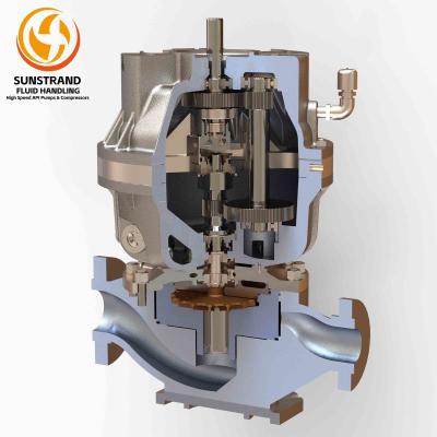 China LMV311 Transferencia de líquido de alta velocidad con bomba centrífuga vertical Potencia del motor 132kW en venta