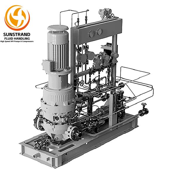 Quality LMC Vertical Inline Integrally Geared Compressor Process Gas Compressor for sale