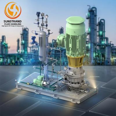 China Sundyne LMV 311 Replacement High Speed Centrifugal Pump 56 kW 75 HP for sale