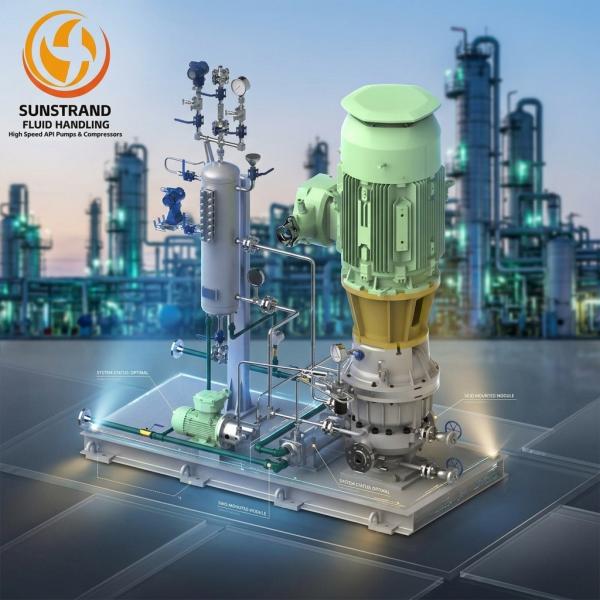 Quality Sundyne LMV 311 Replacement High Speed Centrifugal Pump 56 kW 75 HP for sale