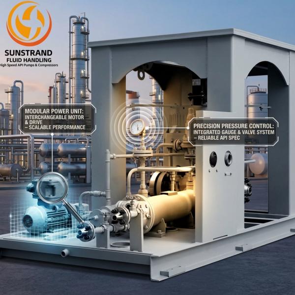 Quality High Speed API 610 Vertical Centrifugal Pump 74 M3/Hr 400 Gpm Sundyne LMV 341 Replacement for sale