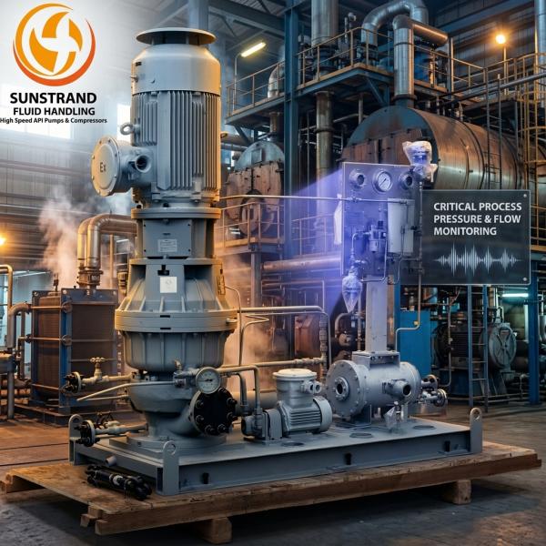 Quality Multi Stage Integrally Geared High Pressure Centrifugal Pump HMP Series API 610 for sale