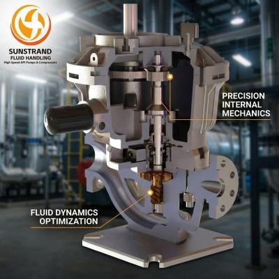 China Condensate Extraction High Speed Centrifugal Pump 75 kW 50 M3/Hr 316 SS Power Plant Service for sale